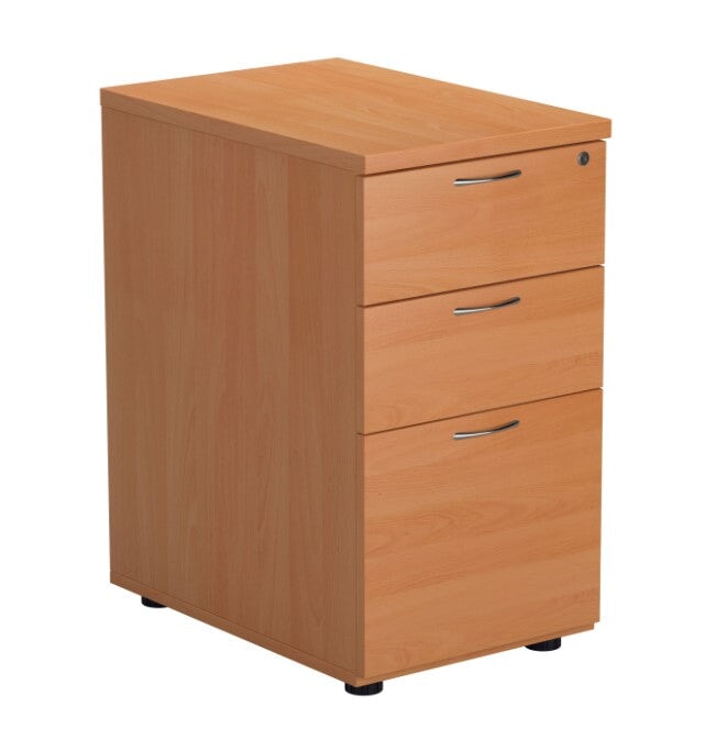 Desk High 3 Drawer Pedestal - 600mm Deep — Office Supermarket Ireland