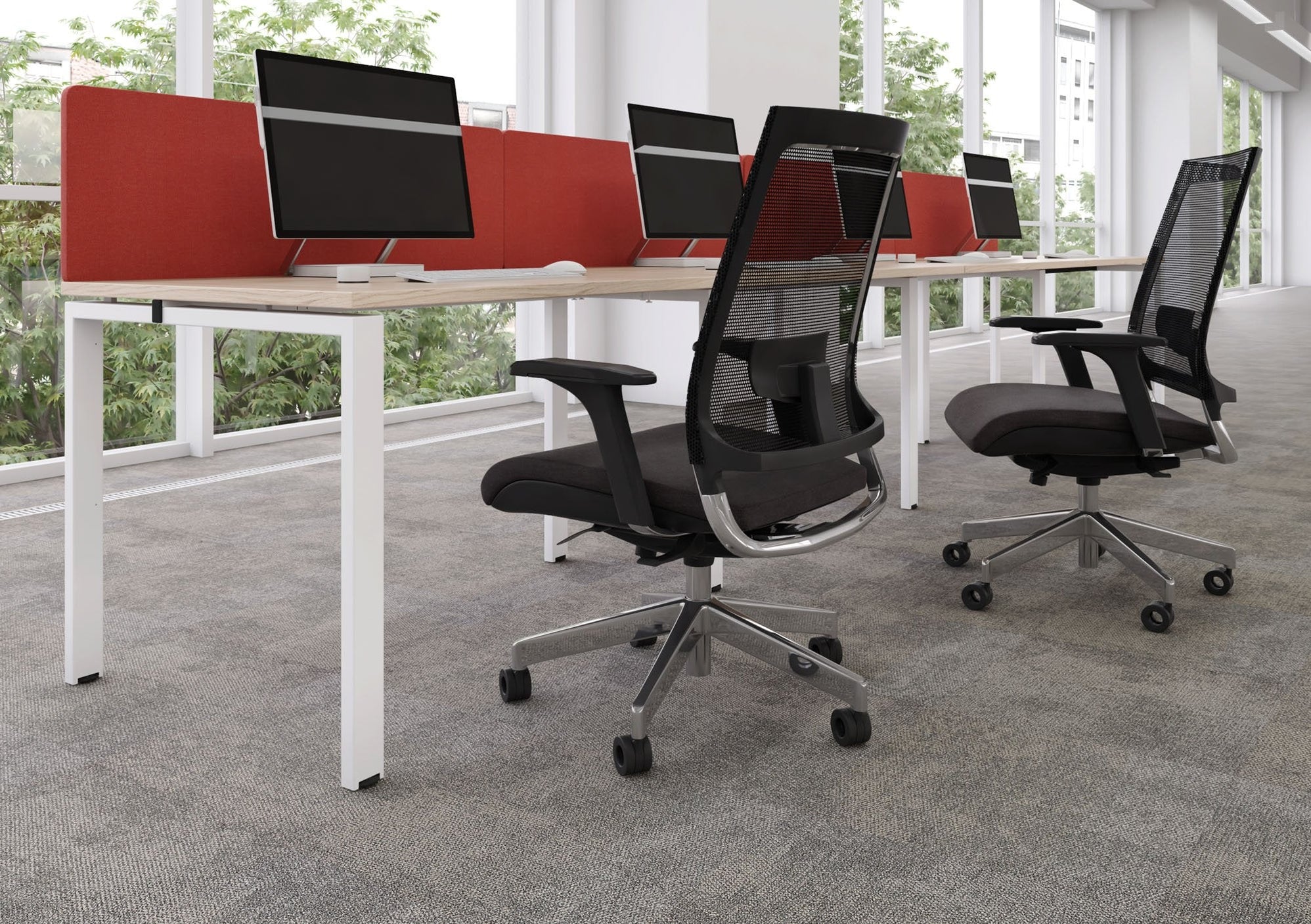 CB 2 Person Single Bench 1200 x 800 — Office Supermarket IRE