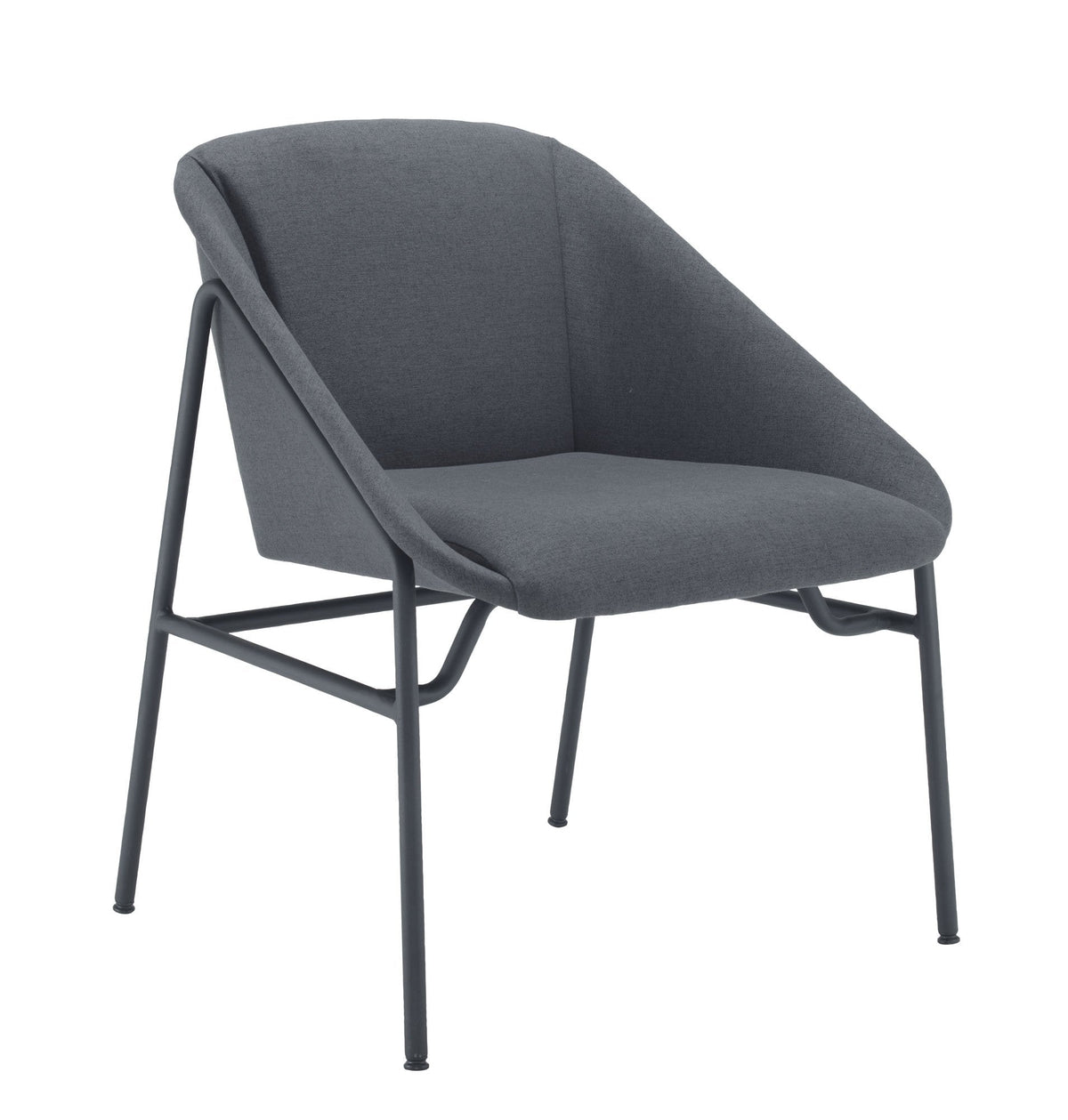 Ruby Reception Chair -Grey — Office Supermarket Ireland