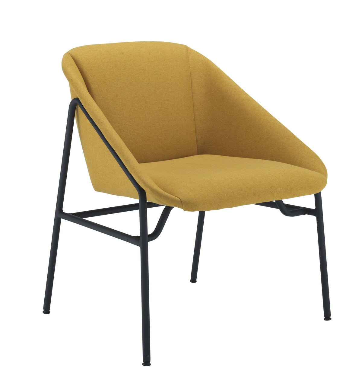 Ruby Reception Chair -Mustard — Office Supermarket Ireland